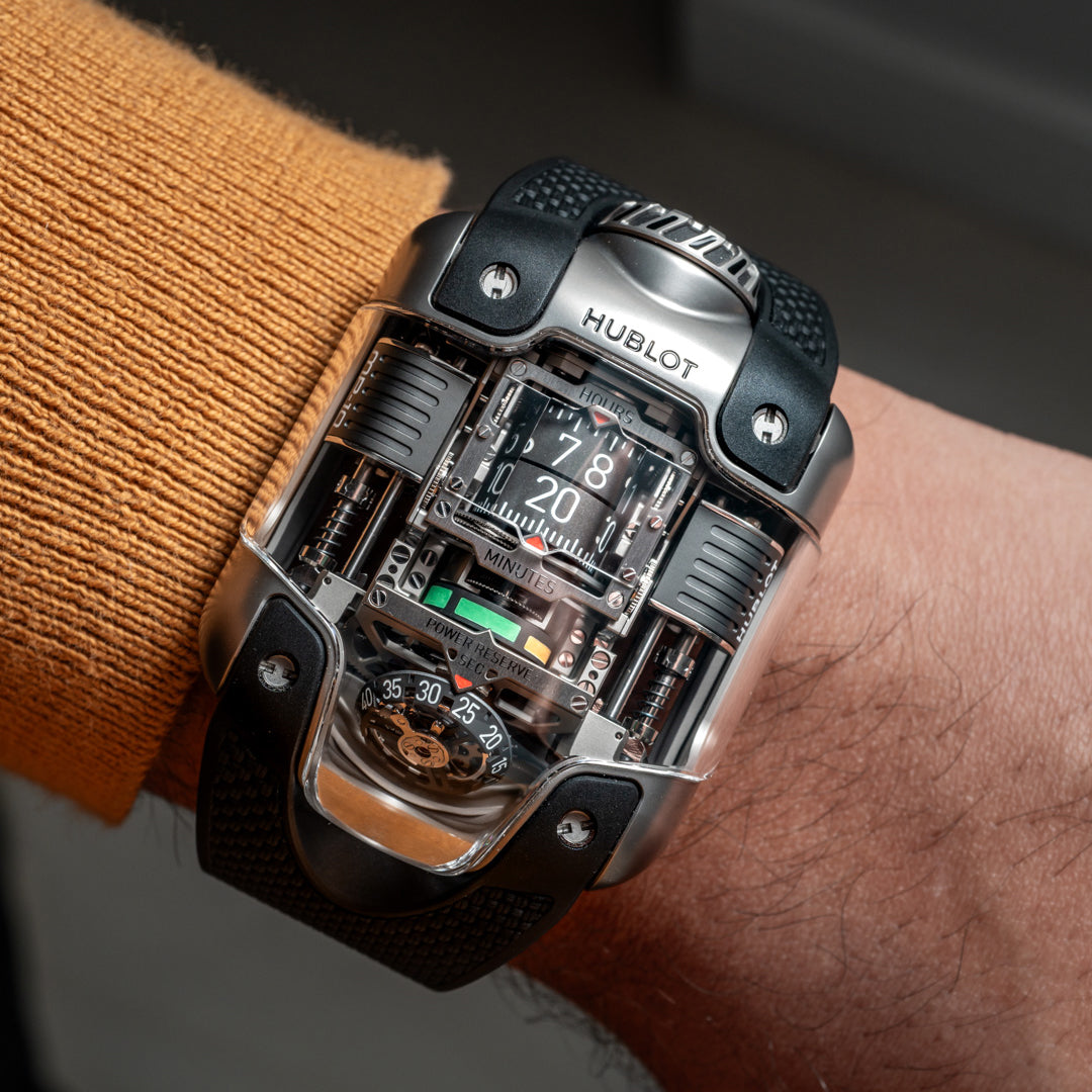 Crazy Watch: Hublot MP-10 Tourbillon Weight Energy System Titanium ...