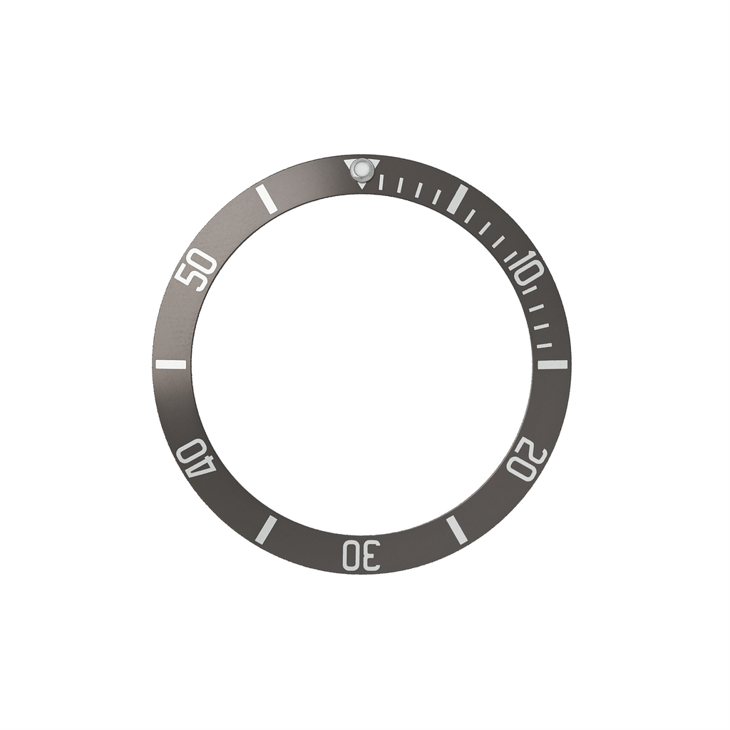 SKX007/SRPD Aluminium Bezel Insert: BB style Grey – namokiMODS