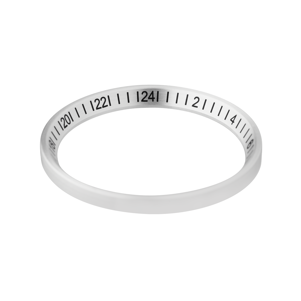 SSK Chapter Ring: GMT Silver with Black Markers – namokiMODS