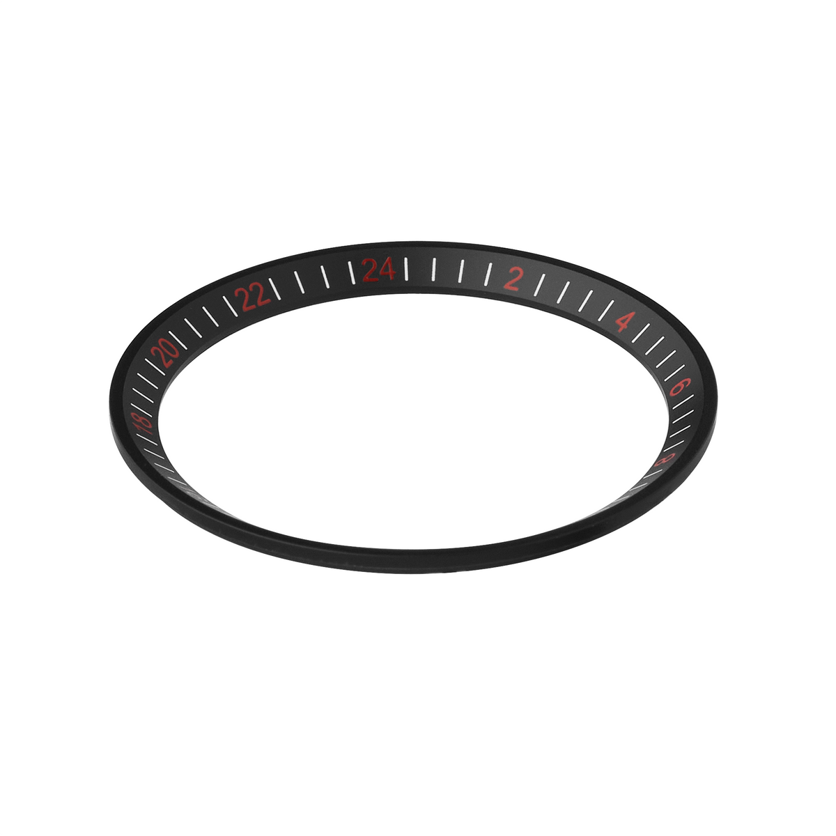 SRPE Chapter Ring: GMT Black Finish with Red Markers – namokiMODS