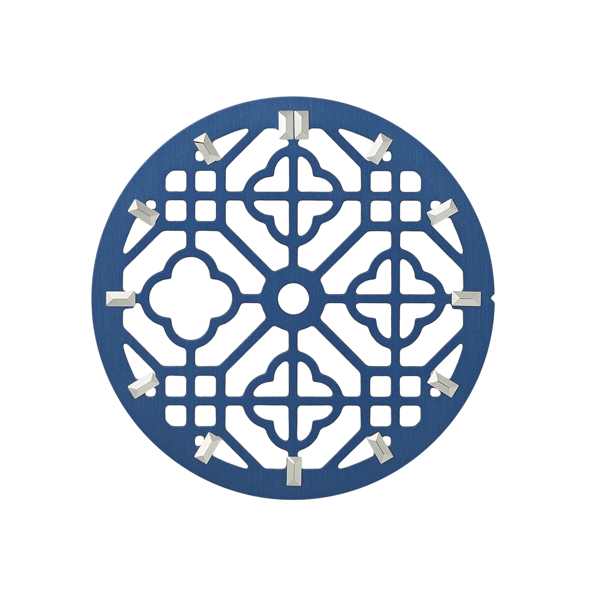 Watch Dial: Lattice Skeleton Blue Steel – namokiMODS