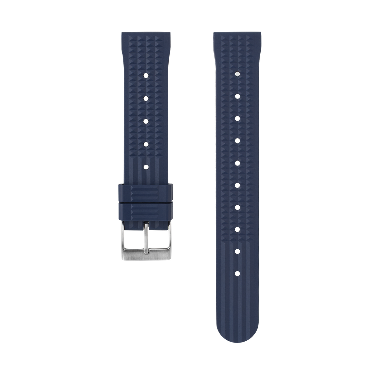 Rubber Strap: Waffle Navy | namokiMODS