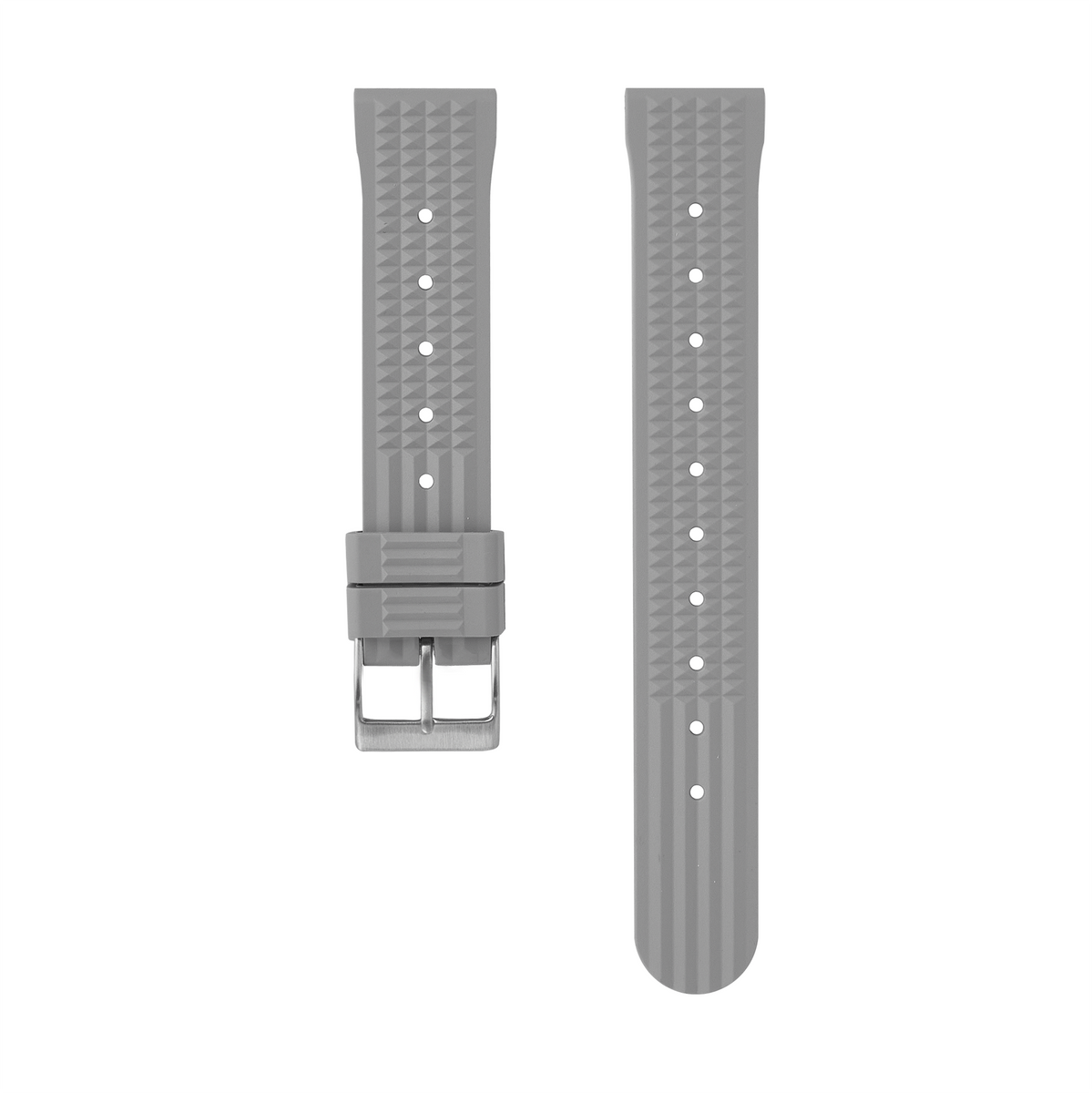 Rubber Strap: Waffle Grey | namokiMODS