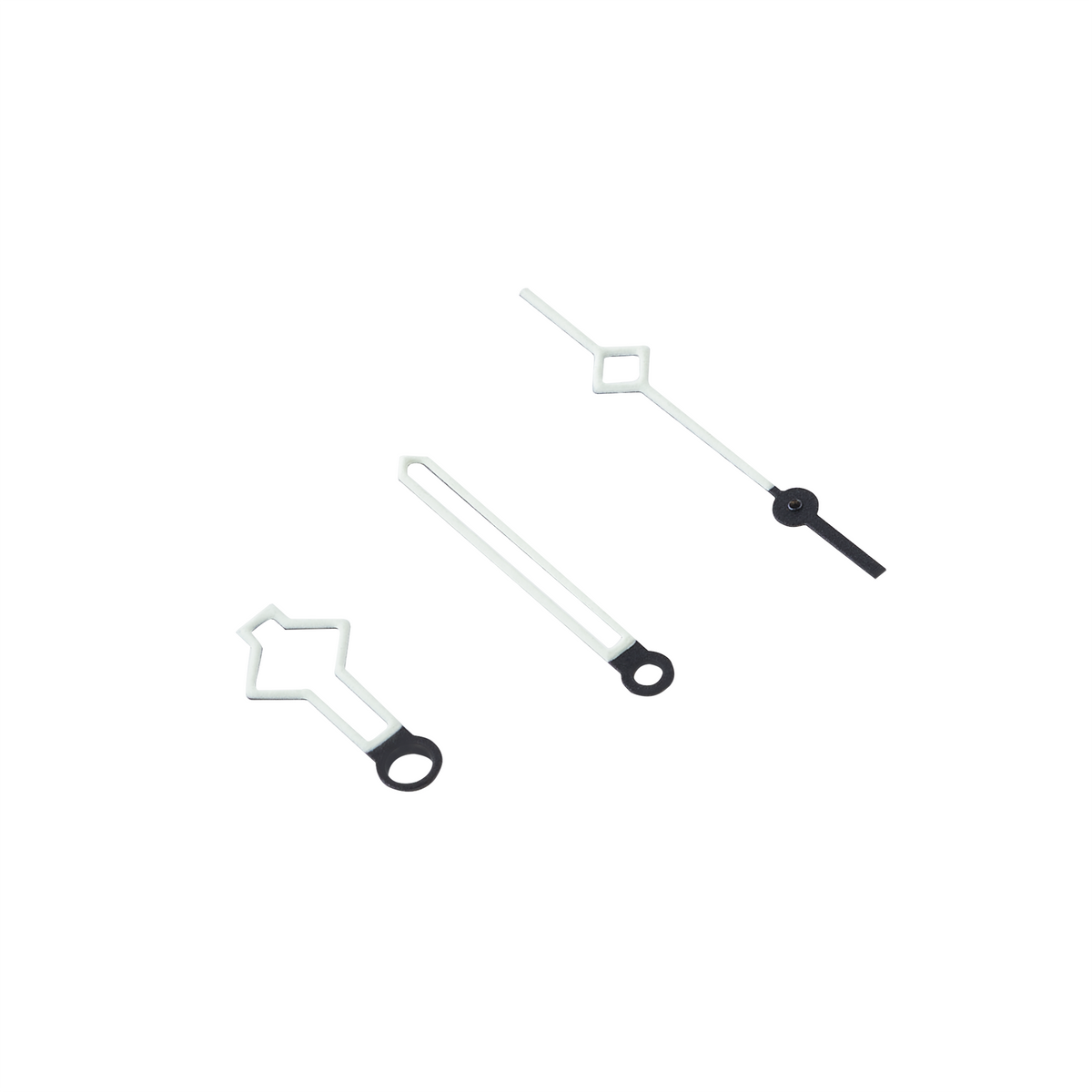 Watch Hands: Snowflake Skeleton Finish | namokiMODS